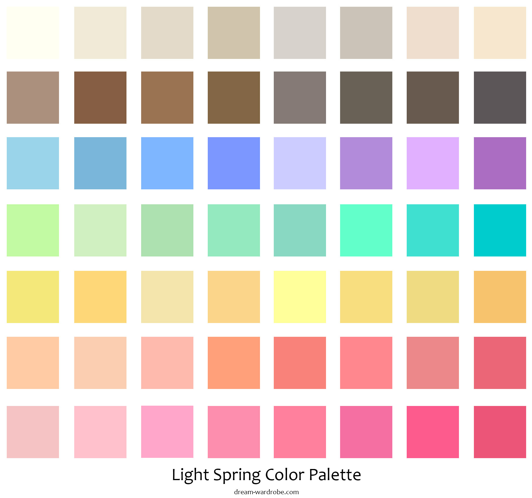 light-spring-color-palette-2 – Dream Wardrobe