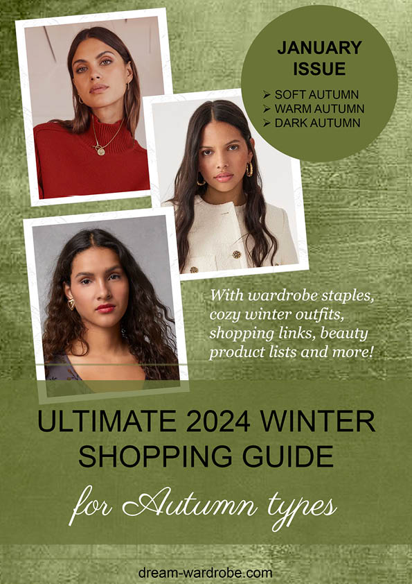 Winter Shopping Guide for the Autumn Color Types – Dream Wardrobe