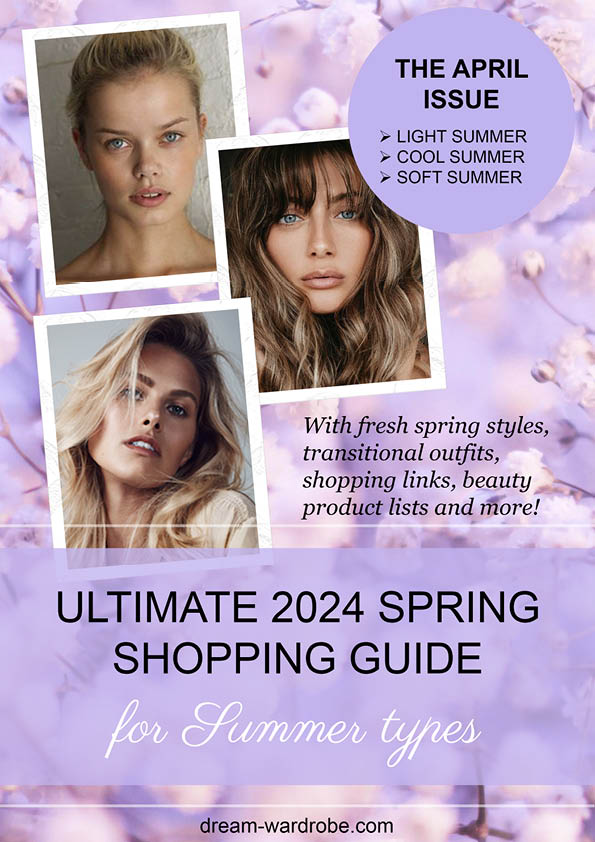 Spring Shopping Guide for the Summer Color Types – Dream Wardrobe