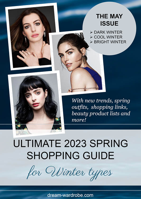 Spring Shopping Guide for the Winter Color Types – Dream Wardrobe