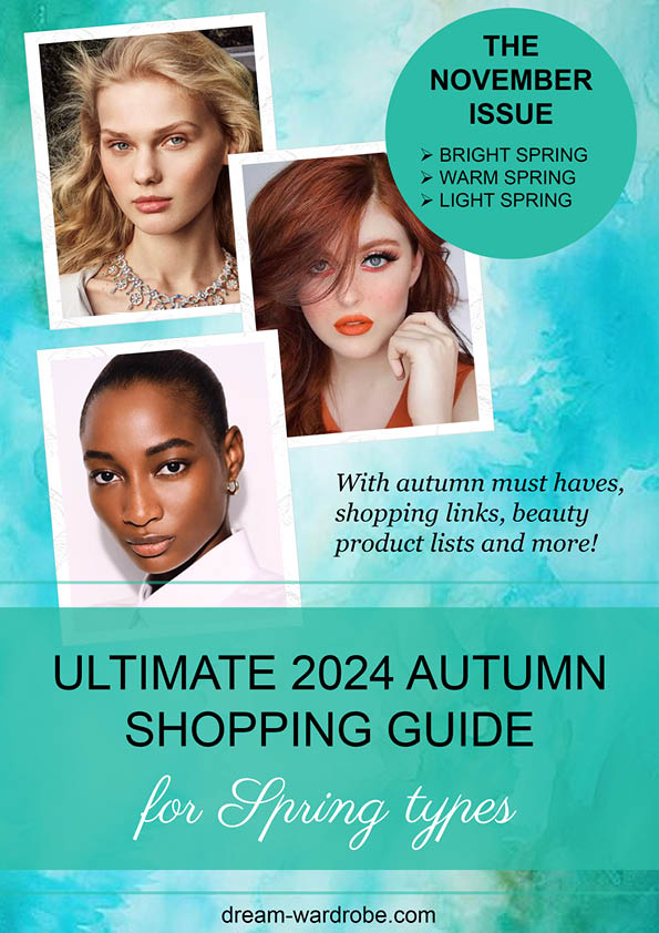 Autumn Shopping Guide for the Spring Color Types – Dream Wardrobe