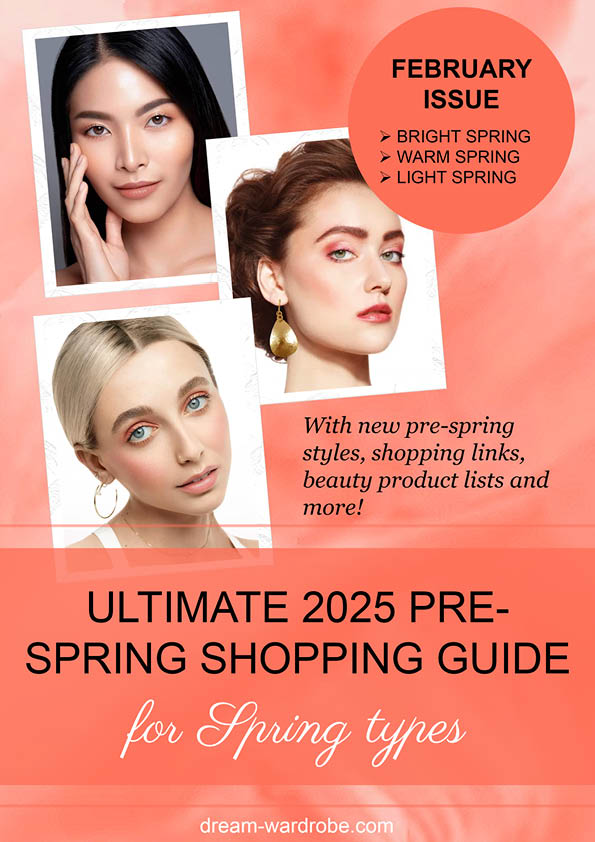 Winter Shopping Guide for the Spring Color Types – Dream Wardrobe