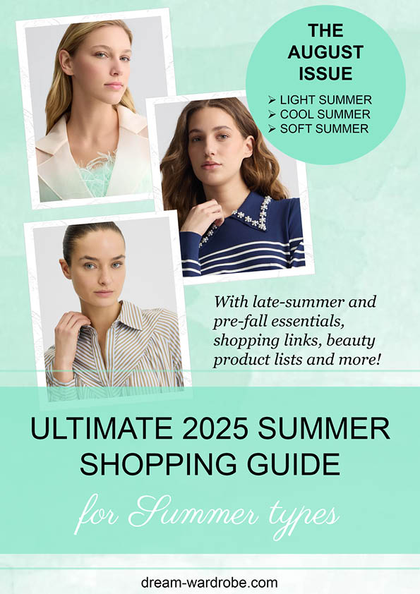 Summer Shopping Guide for the Summer Color Types – Dream Wardrobe