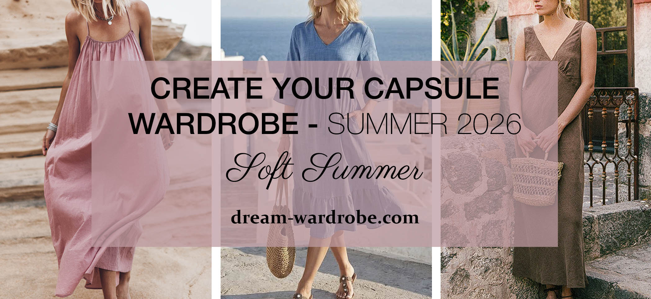 Soft Summer Capsule Wardrobe 2026 Summer | 30 Timeless Outfit Essentials